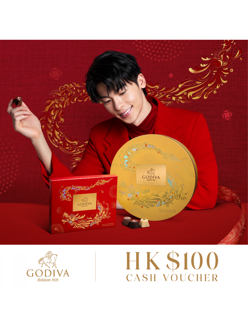 Godiva $50 E-Cash Voucher